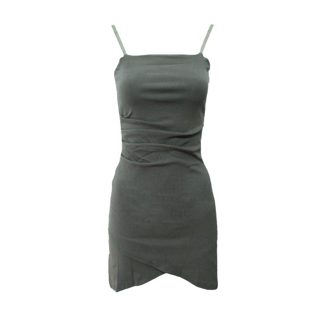 Elastic Solid String Dress (913)