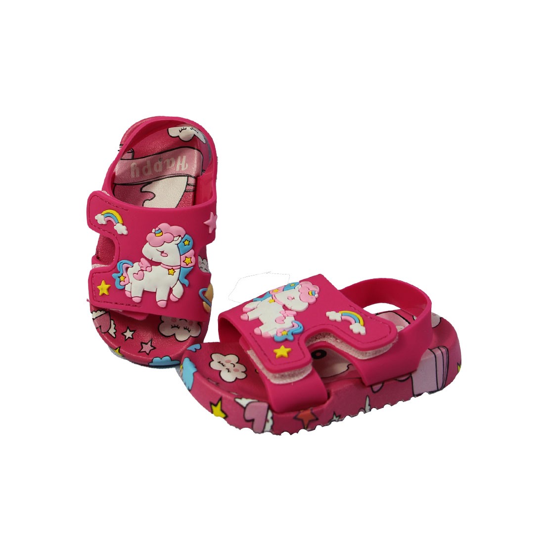 Unicorn Girl Baby Sandals (18-23) 238-7 2c