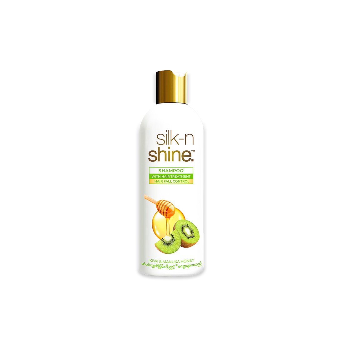 Silk-N Shine Hair Fall Control Shampoo*340g (Kiwi & Manuka Honey)