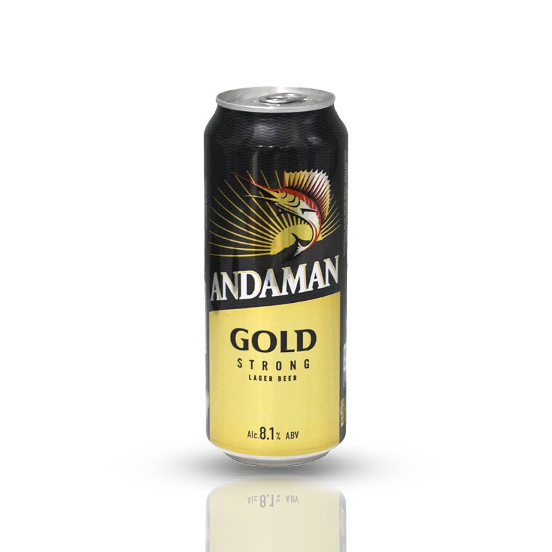Andaman Gold Strong Lager Beer 500ml