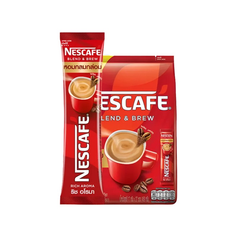Nescafe Blend & Brew Rich Aroma 3in1 Coffee 17g x 27Sticks