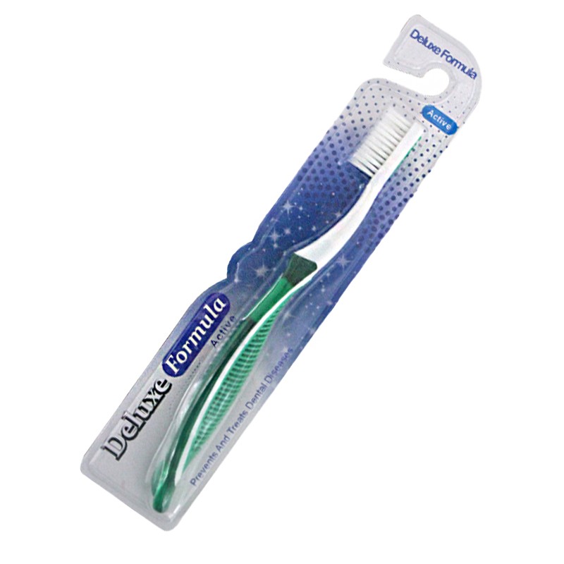 Deluxe Formula Toothbrush Delux Formula Active Medium