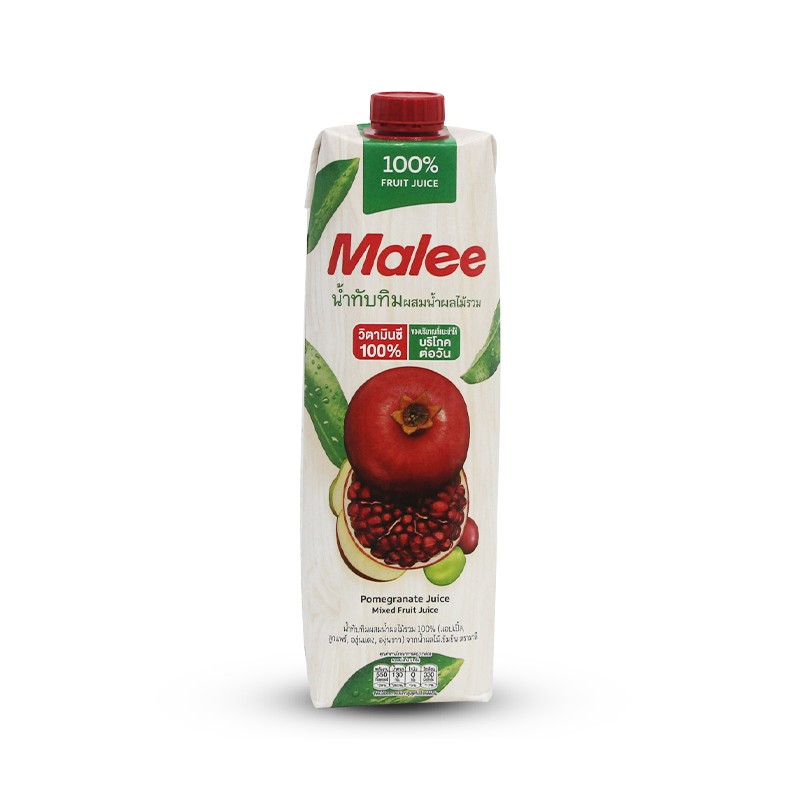 Malee 100% Pomegranate Mixed Fruit Juice 1000ml
