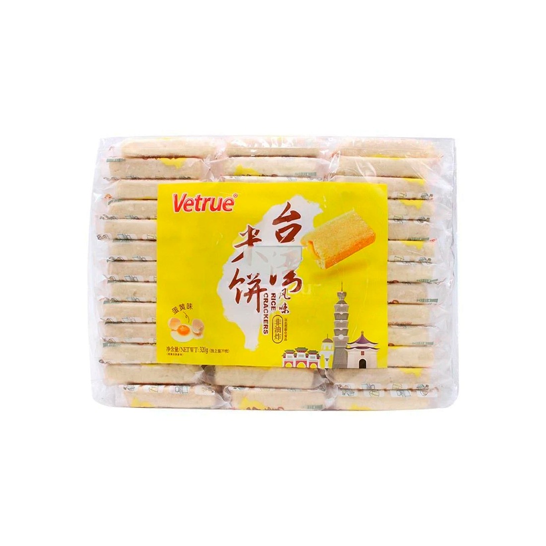 Vetrue Egg Flavour Rice Cracker *320g