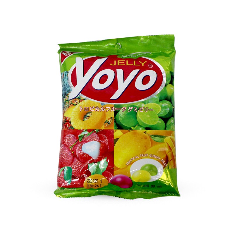 Yo Yo Gummy Jelly 80g (Tropical Fruit)