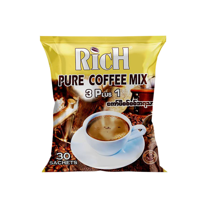 Rich Pure Coffee 3 in 1 30Pack