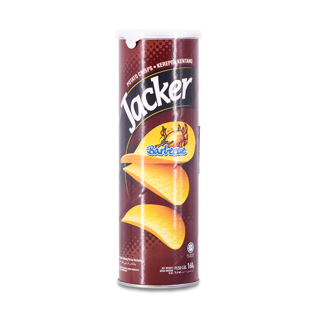 Jacker Potato Crisps Barbecue 160g
