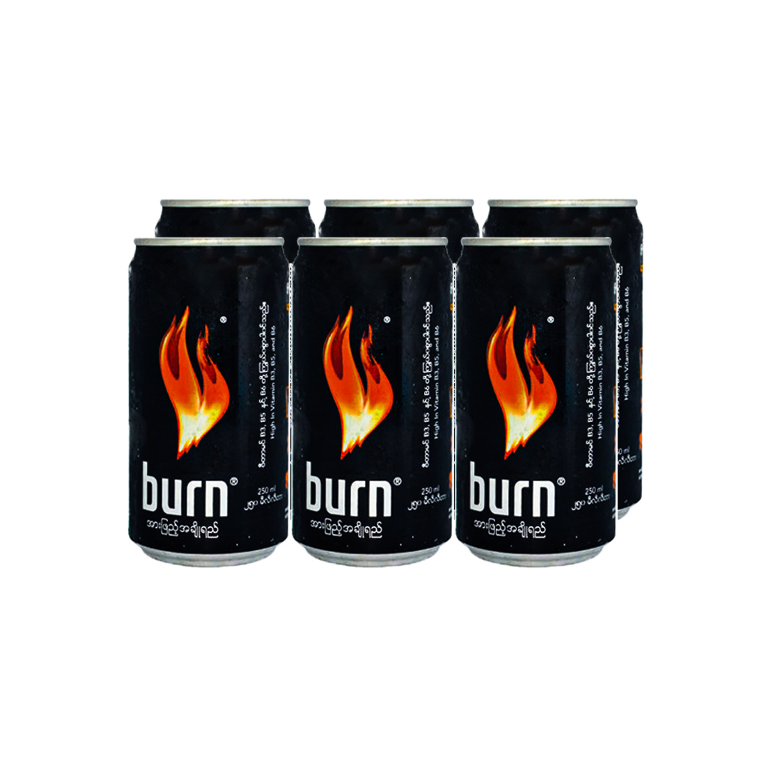 Burn Energy Drink 250ml *6'pcs