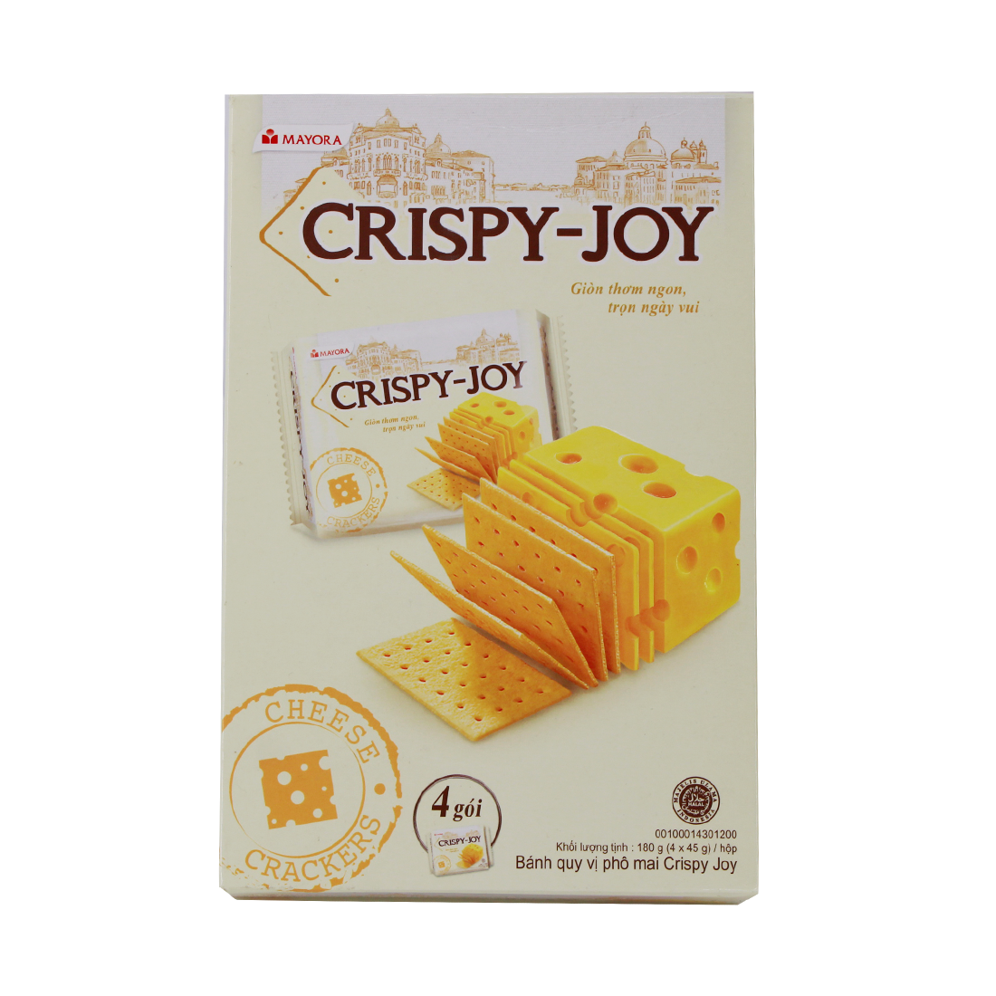 Mayora Crispy Joy Cracker 180g