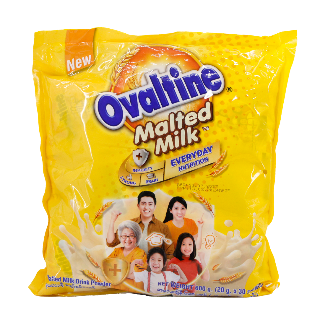 Ovaltine Malted Milk 20g 30's