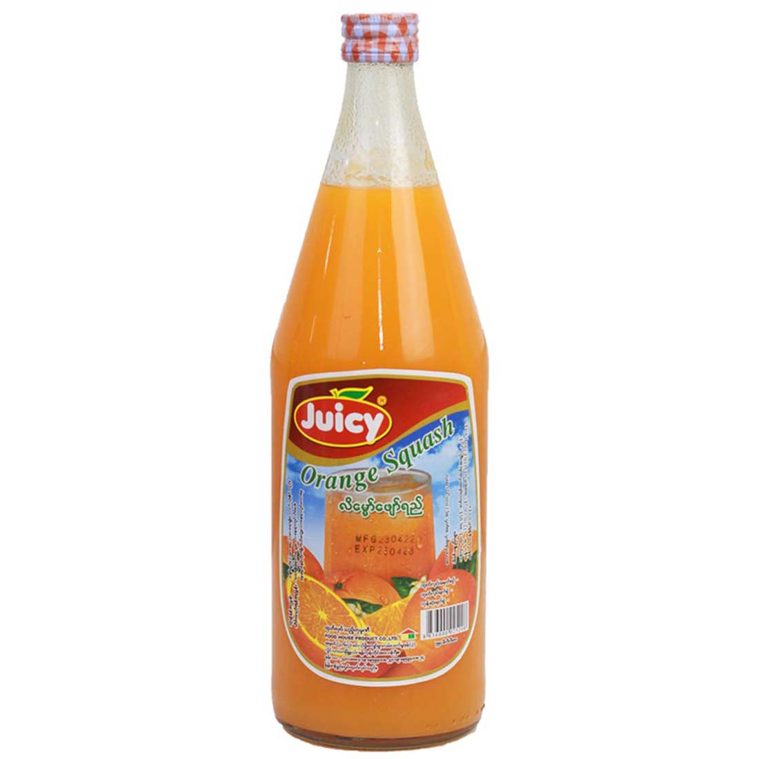 Juicy Orange Squash Juice 750ml