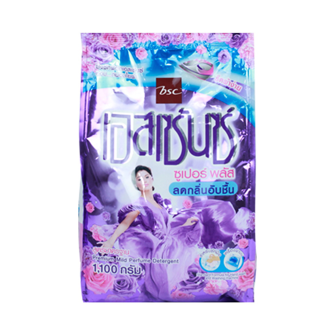 Bsc Essence Perfume Detergent Powder 1100g