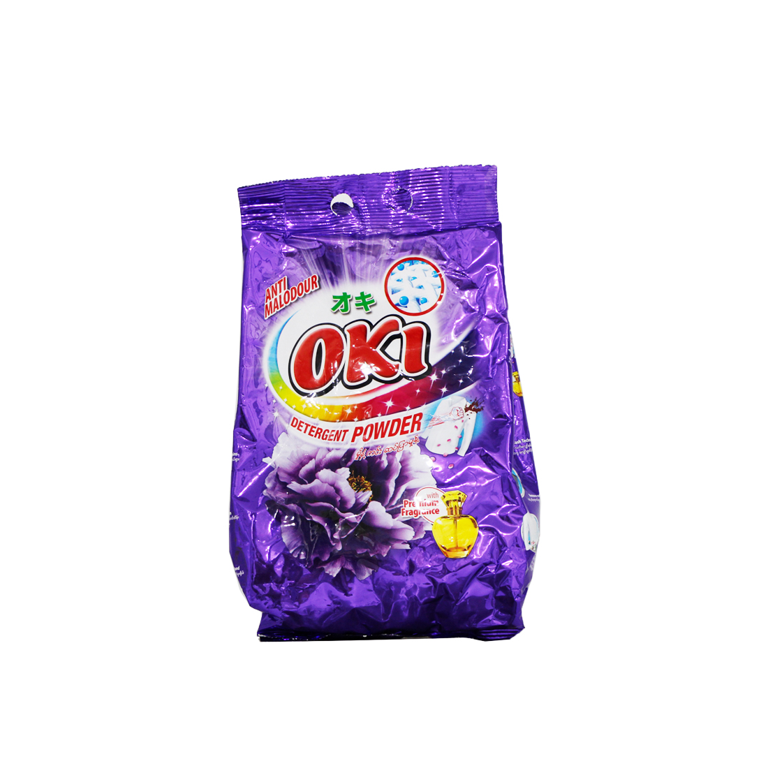 Oki Anti Malodour Detergent Powder 600g (Purple)