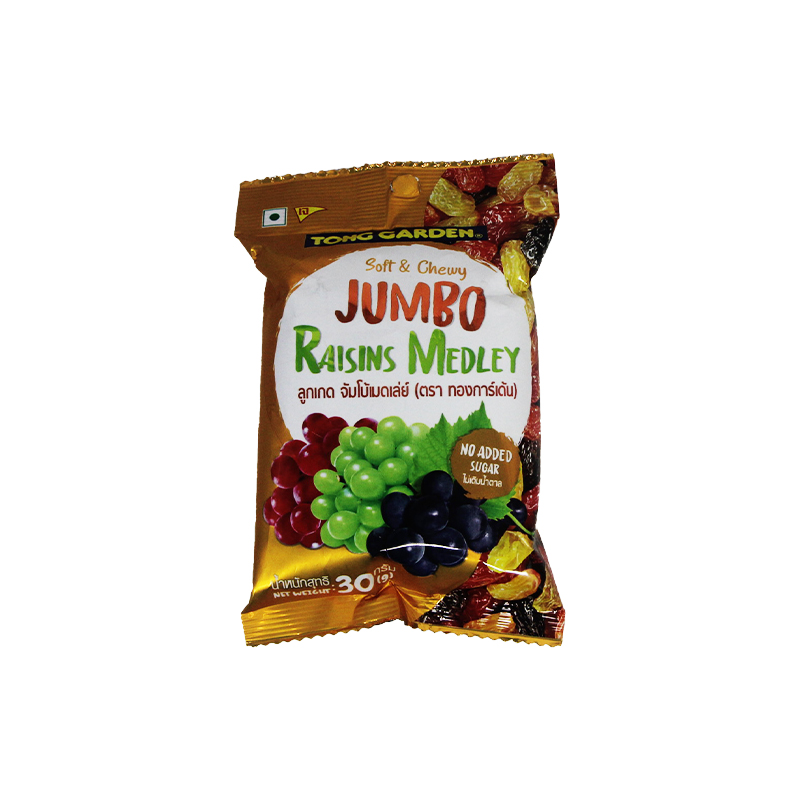 Tong Garden Jumbo Raisins Medley 30g